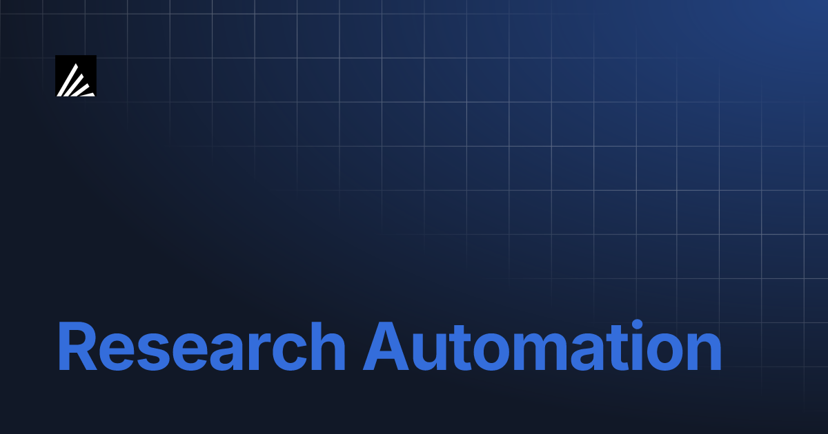 Research Automation | Arcee AI Documentation
