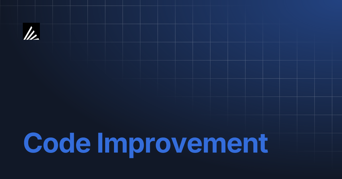 Code Improvement | Arcee AI Documentation